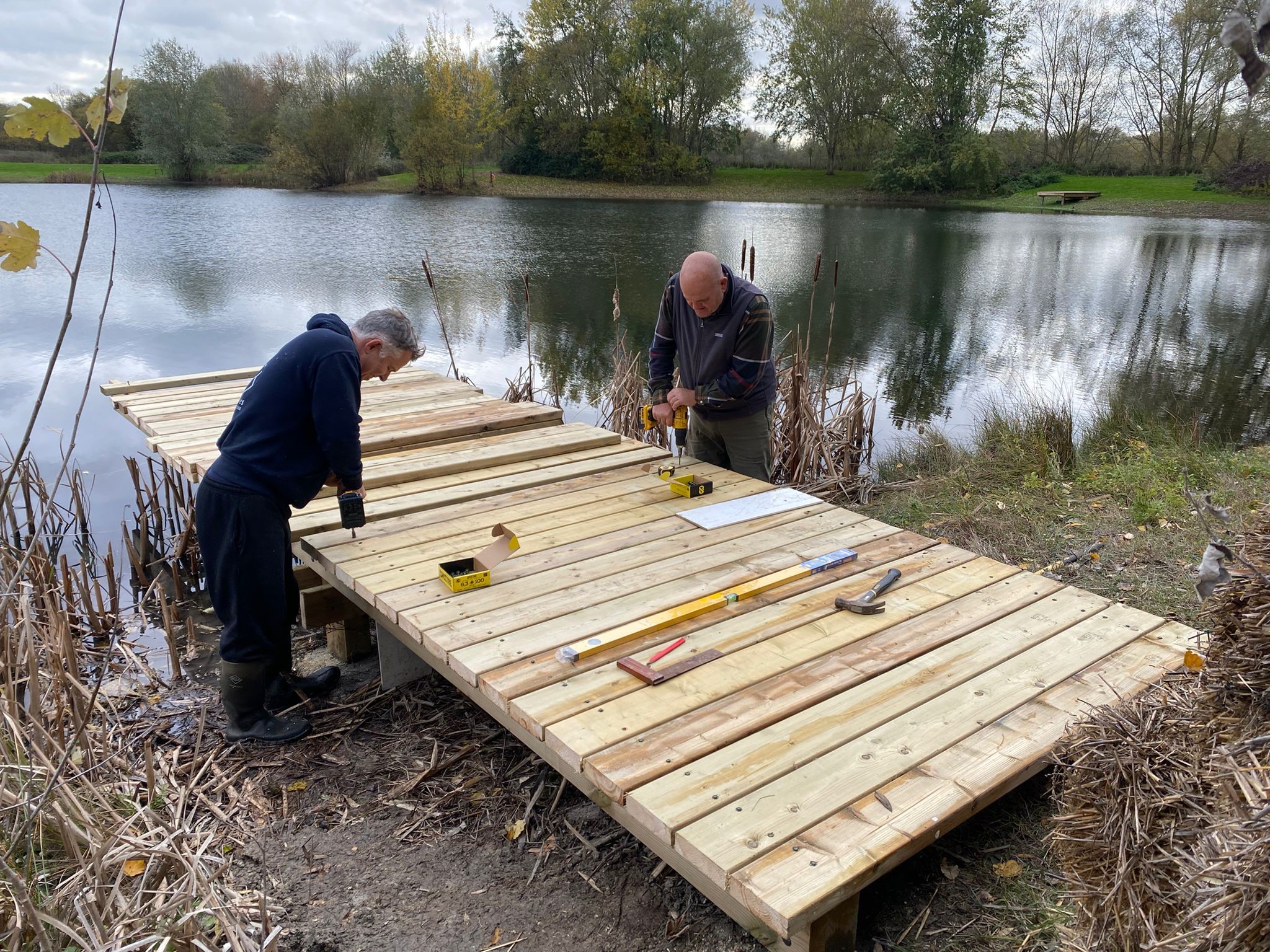 Fishery Improvements | Sportfish Game Fishing Centre - Berkshire